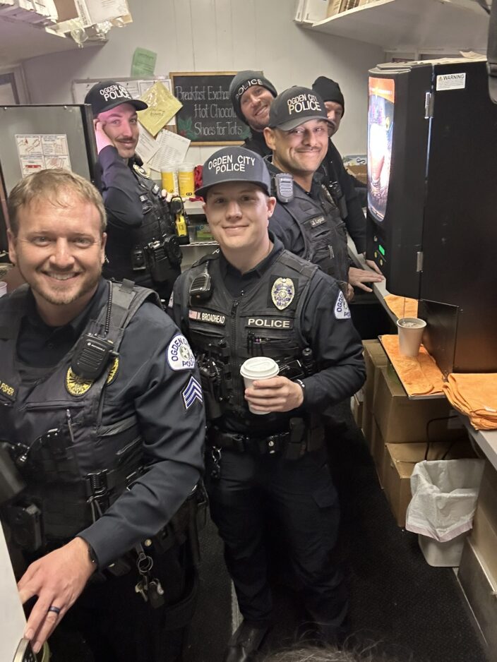 Cocoa with Cops returns to Ogden’s Christmas Village for third year, will help benefit local ...